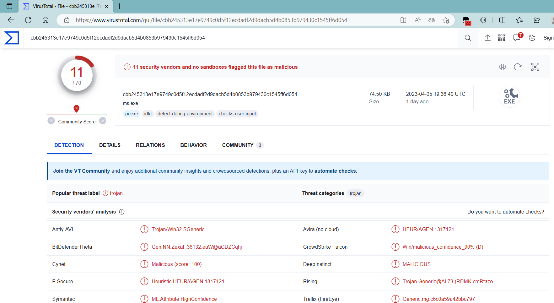 MSF编码器结合shellcode加载器实现免杀 | WZ's Blog